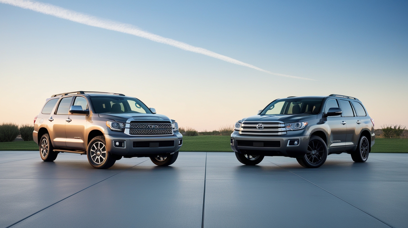 Toyota Sequoia vs Toyota Highlander| Amazing Cars and Drives