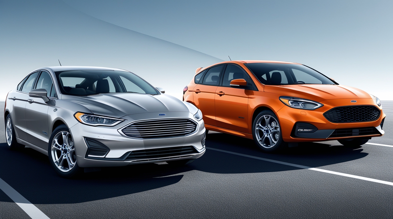 Ford Focus vs Ford Fusion | Amazing Cars and Drives