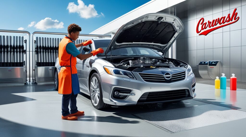 How to Wash a Car Engine at the Car Wash | Amazing Cars and Drives