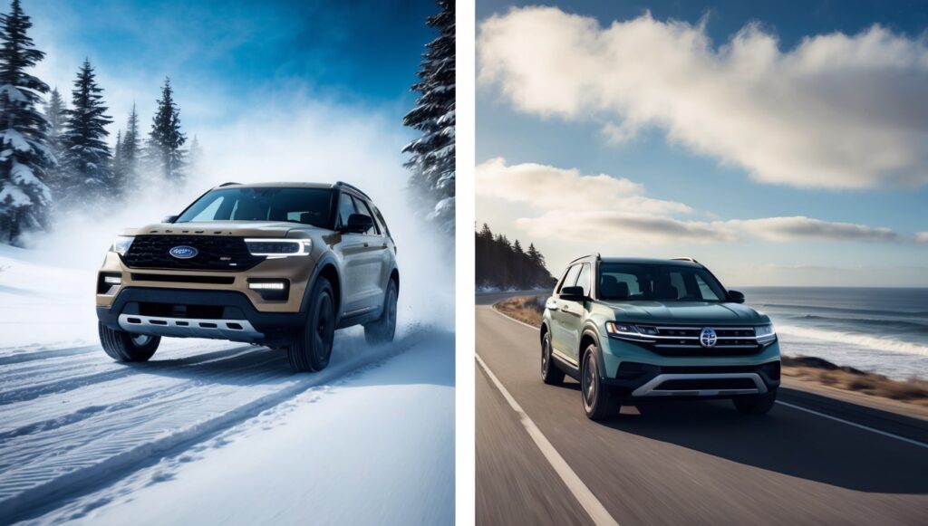 VW Atlas vs Ford Explorer: 2025 SUV Comparison Guide | Amazing Cars and ...