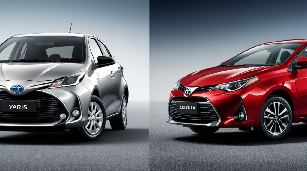 Toyota Yaris vs Corolla Review | Amazing Cars and Drives
