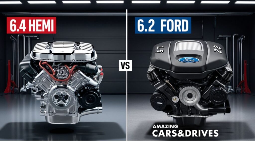 6.4 HEMI vs 6.2 Ford: Complete V8 Engine Comparison Guide! | Amazing Cars and Drives