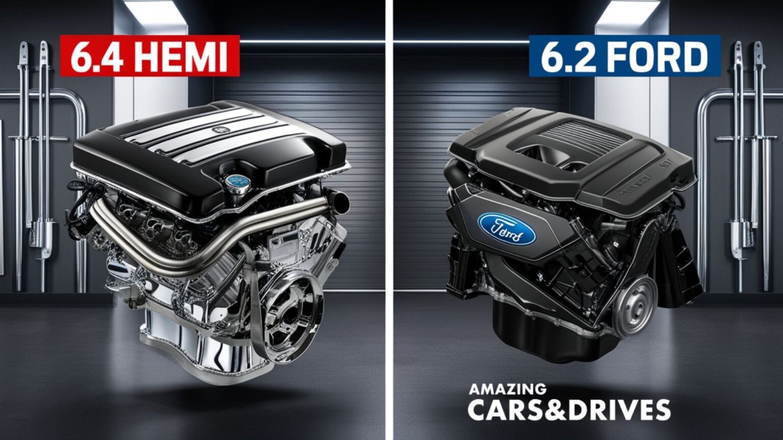 6.4 HEMI vs 6.2 Ford: Complete V8 Engine Comparison Guide! | Amazing ...