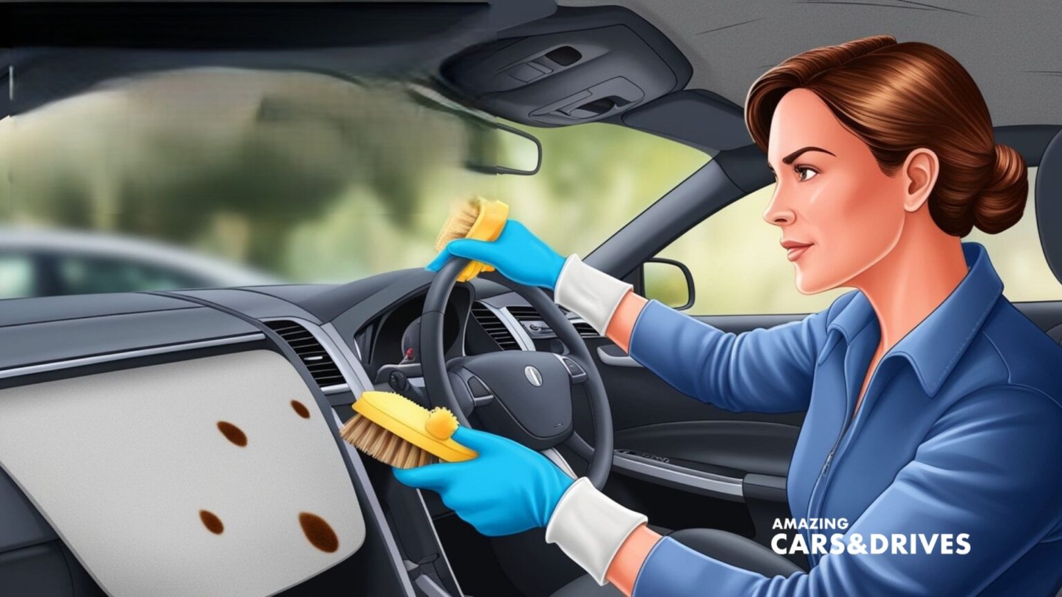 Removing Water Stains from Car Headlining: A 101 Full Guide! | Amazing ...