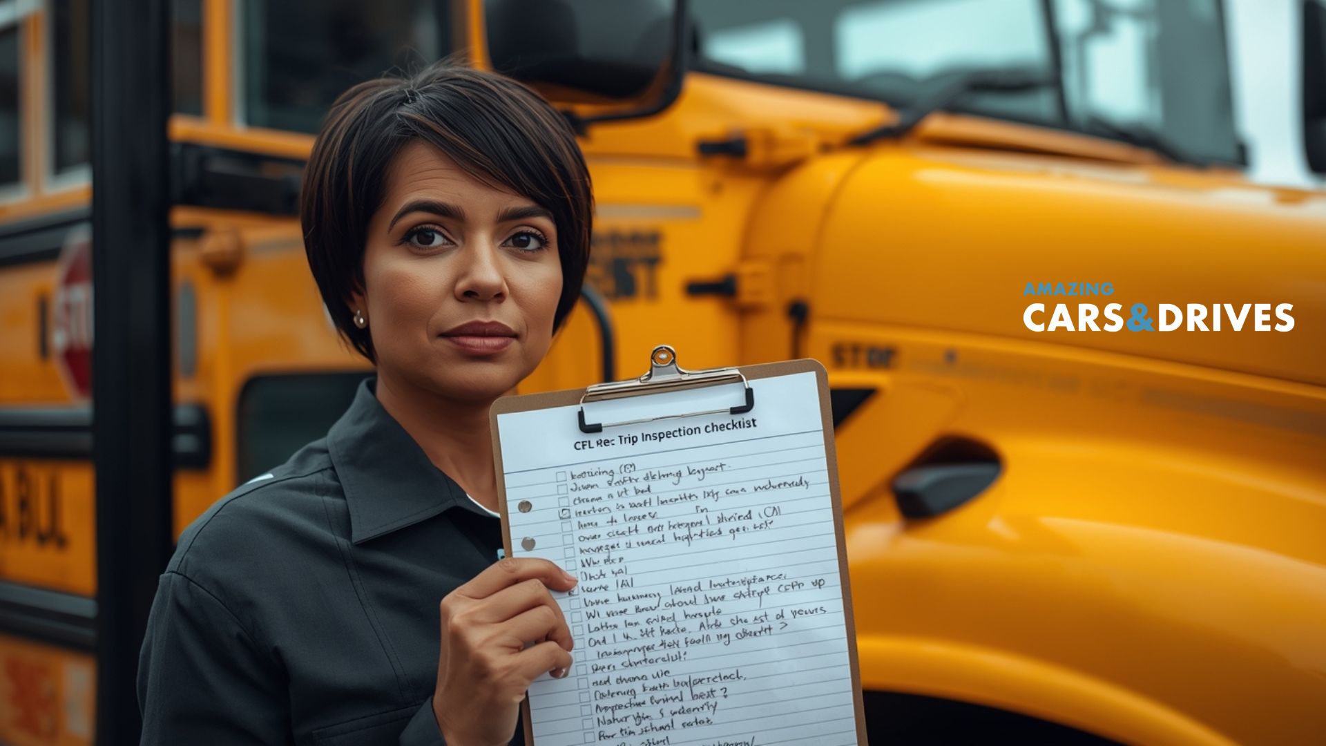 CDL Pre-Trip Inspection Checklist School Bus Complete Guide
