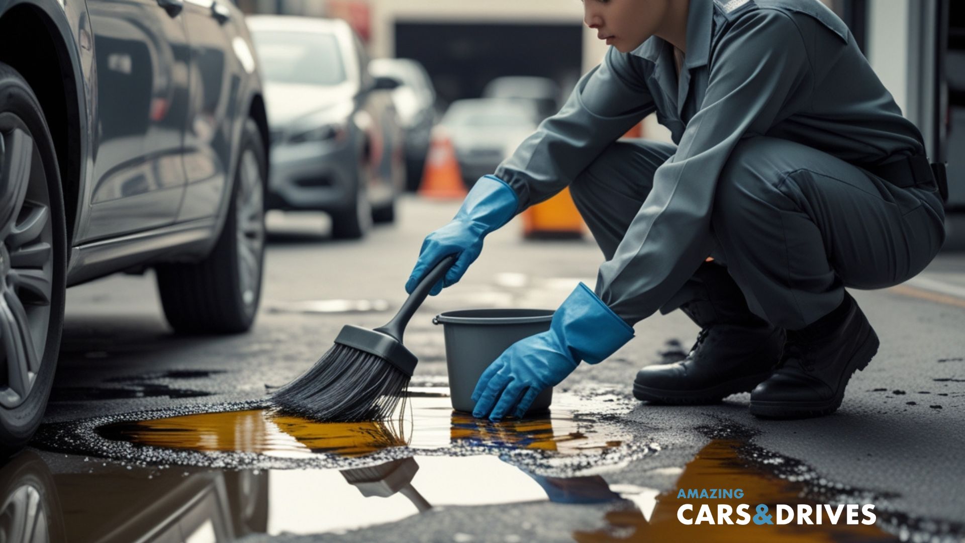 How to Clean Motor Oil Spill in Car - Complete Removal Guide