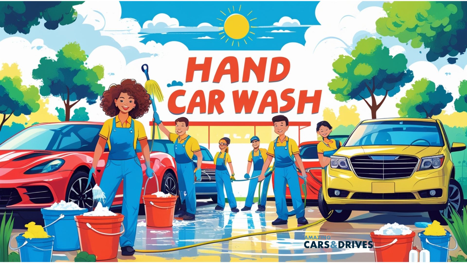 Start a Hand Car Wash Business | Amazing Cars and Drives