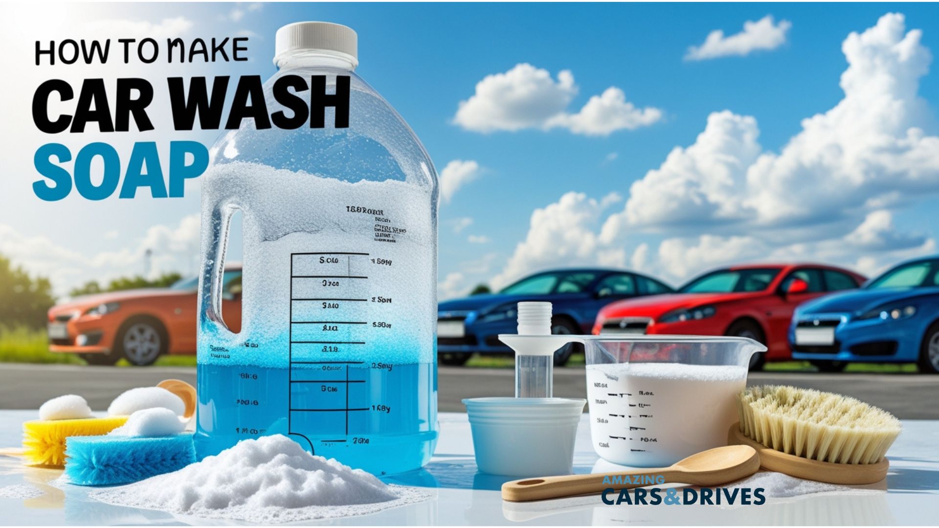 How to Make Car Wash Soap at Home | Amazing Cars and Drives